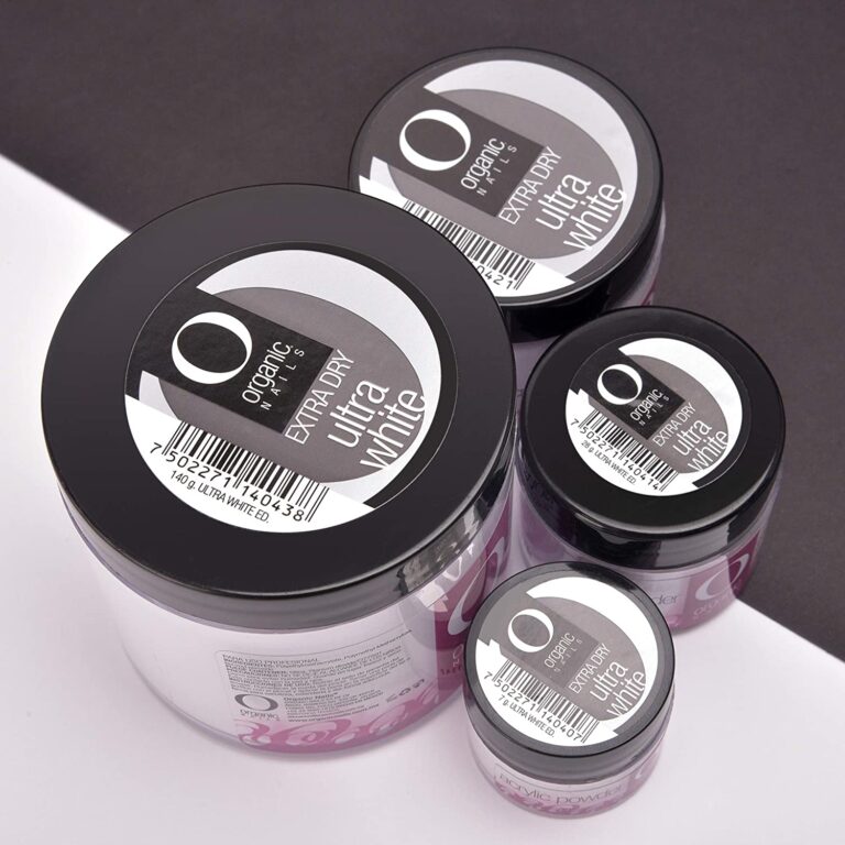 Ultra White Extra Dry Organic Nails | Organic Nails Monterrey